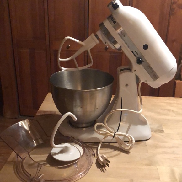 KitchenAid | Kitchen | Vintage Kitchen Aid Stand Mixer Set K45ss Heavy ...